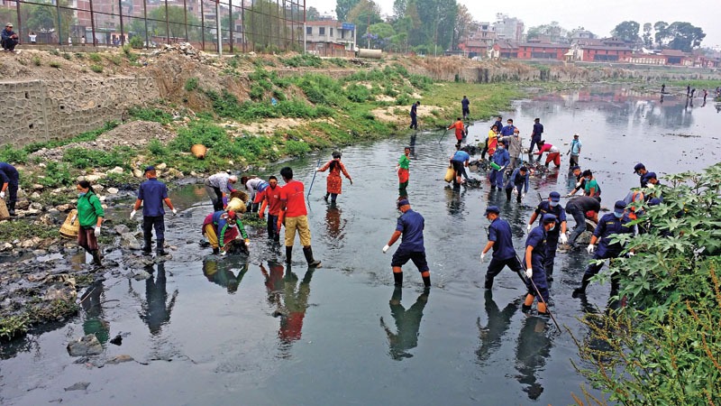 Youth Work to Save the Bagmati River | Rapid Asia Co., Ltd. | Guiding ...
